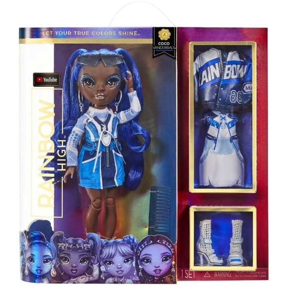 Rainbow High | Toys | Rainbow High Coco Vanderbalt Cobalt Blue | Poshmark